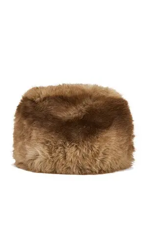 Apparis Margot Pillbox Hat - Tan