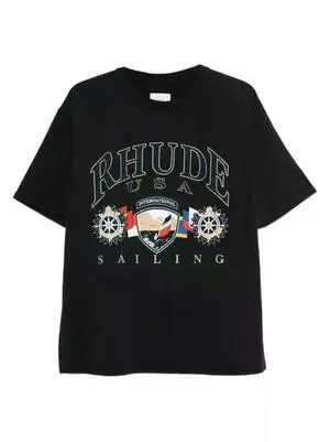 Men's Rhude Black T-shirts