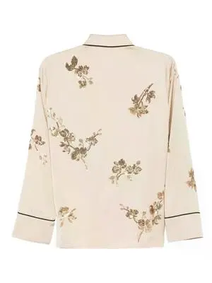 Karl Lagerfeld Sequin-embellished Button-up Blouse