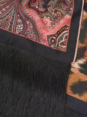 Etro Geometric Silk Scarf
