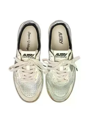 AUTRY Medalist Cracked Sneakers