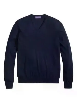 Ralph Lauren Purple Label Fine Knit Sweaters For Men