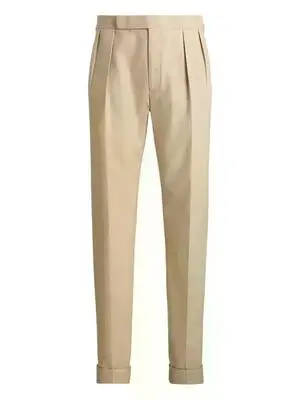 Ralph Lauren Purple Label Pleated Pants For Men