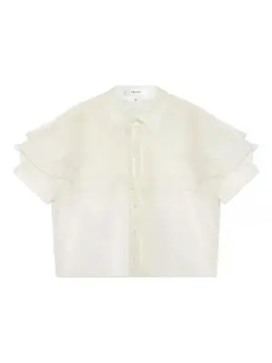 FRAME Ruffled Shirt