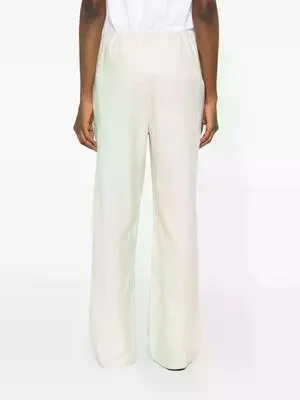 TOTEME Monogram-pattern Trousers - Neutrals