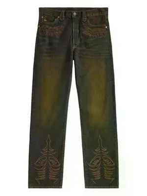 Ralph Lauren Embroidered Jeans For Men