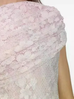 SELF-PORTRAIT Laced Draped Top
