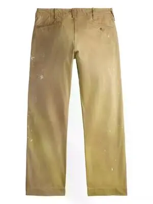 Ralph Lauren Paint-splatter Cotton Trousers