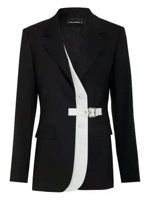 Karl Lagerfeld Belted Blazer