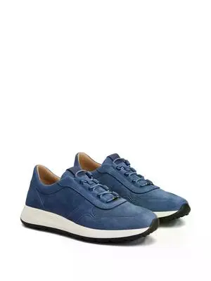TOD'S Suede Lace-up Sneakers - Blue
