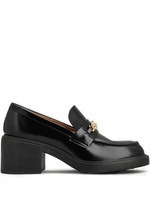 TOD'S Chain-detail Heeled Loafers