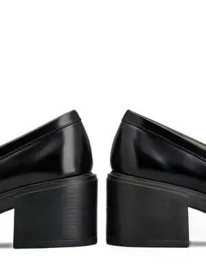 TOD'S Chain-detail Heeled Loafers