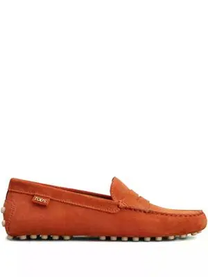 TOD'S Gommino Penny Loafers - Orange