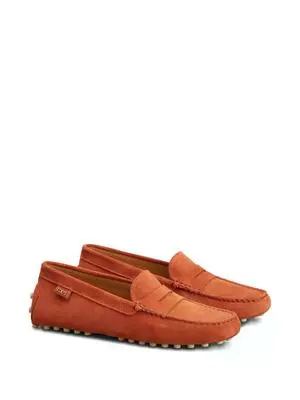 TOD'S Gommino Penny Loafers - Orange