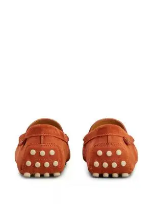 TOD'S Gommino Penny Loafers - Orange
