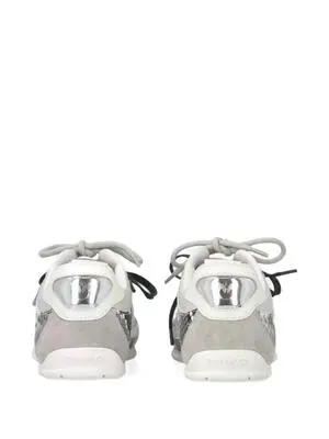 Pinko Logo Lace-up Sneakers - Grey