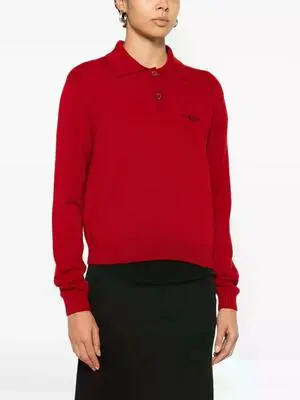 Givenchy Long-sleeved Polo Top