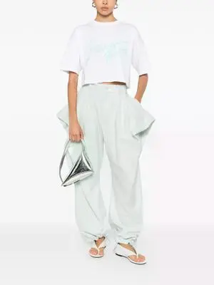 Balmain Cropped T-shirt - White