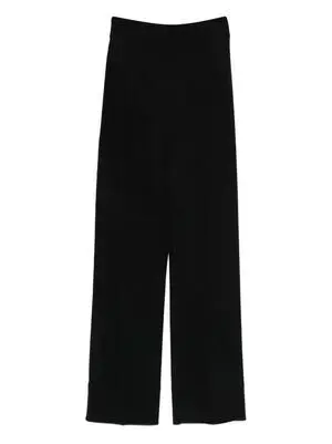 Ermanno Scervino Black Wash Pants For Women