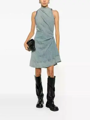 Alexander McQueen Draped Mini Dress