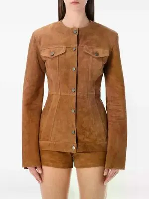 HAIKURE Buttoned Suede Jacket