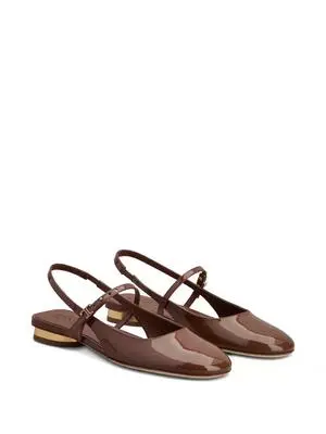TOD'S Slingback Flat Pumps