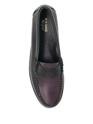 G.H.BASS Weejuns Leather Loafers - Brown