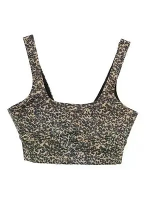 Varley Cheetah-print Sports Bra - Neutrals
