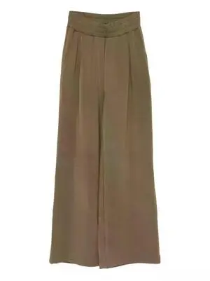 Varley Wide Leg Performance Trousers - Brown