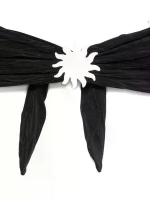 CALA DE LA CRUZ Maple Bikini Top - Black