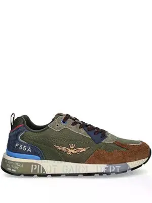 Aeronautica Militare Printed Sneakers For Men