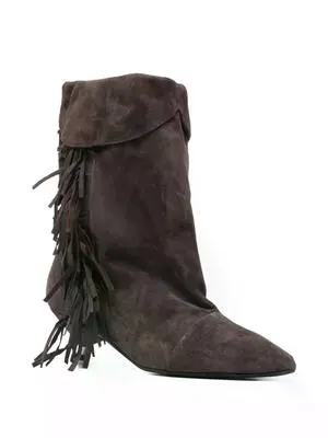 GISEL MOIRE Aariana Tassel Boots