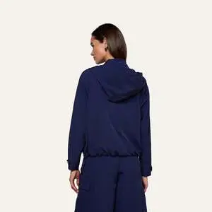 L'Agence Geovana Hooded Windbreaker