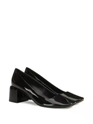 SERGIO ROSSI Convex Block-heel Pumps