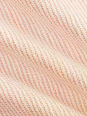 Polo Ralph Lauren Logo-embroidered Striped Oxford Shirt - Orange