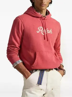 Polo Ralph Lauren Printed Logo Hoodie - Red