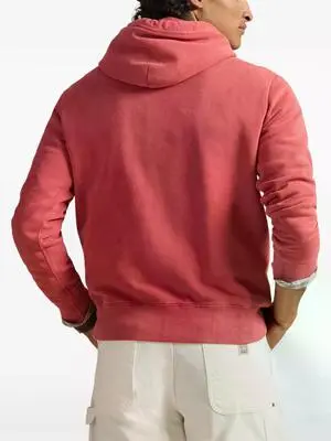 Polo Ralph Lauren Printed Logo Hoodie - Red