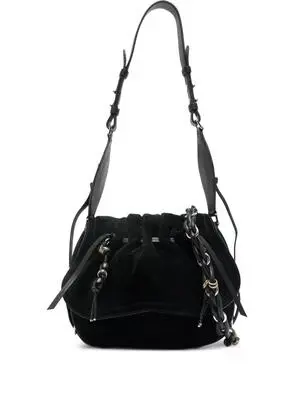 Isabel Marant Étoile Suede Shoulder Bag - Black