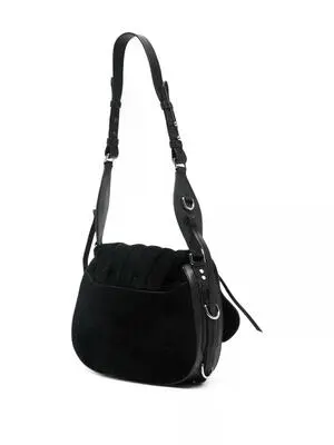 Isabel Marant Étoile Suede Shoulder Bag - Black