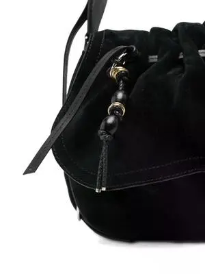 Isabel Marant Étoile Suede Shoulder Bag - Black