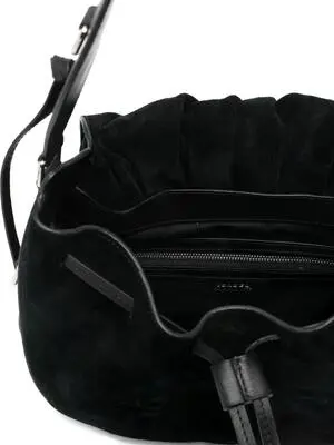 Isabel Marant Étoile Suede Shoulder Bag - Black
