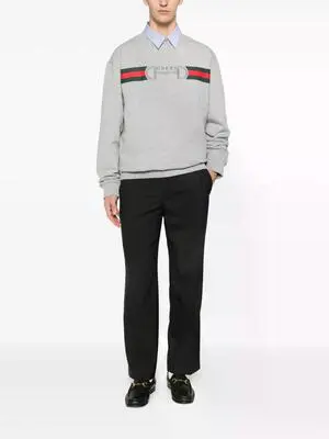 Gucci Stripe Logo Sweatshirt