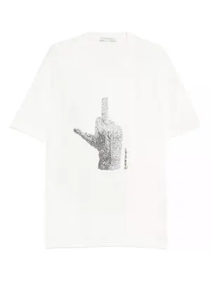 IH NOM UH NIT Diamond Glove Hotfix T-shirt - White