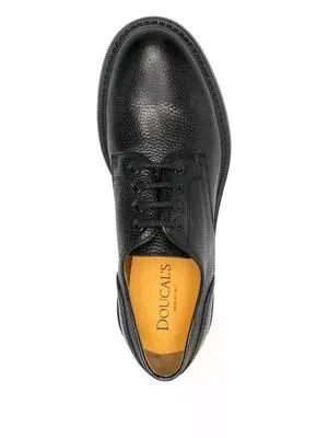 DOUCAL'S Textured Derby Shoes