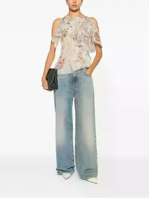 Alexander McQueen Wide-leg Jeans