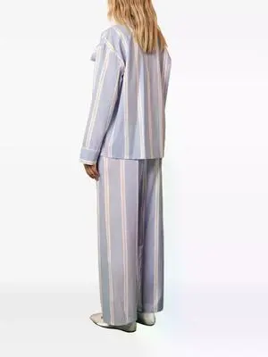 Sleeper The Rose Striped Pajama - Blue