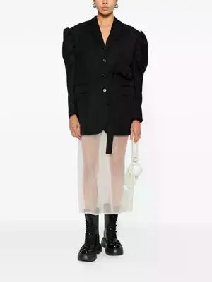 Simone Rocha Bow Cut-out Blazer