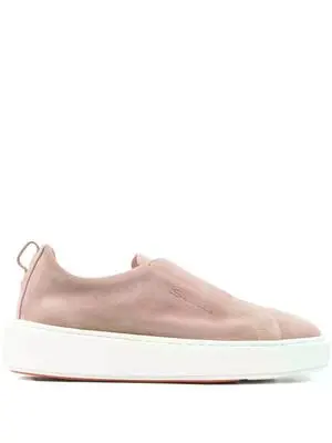 Santoni Round Toe Sneakers For Women