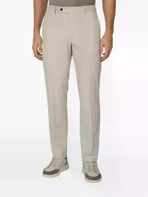 Boggi Milano Elasticated Technical Trousers - Neutrals