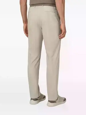 Boggi Milano Elasticated Technical Trousers - Neutrals